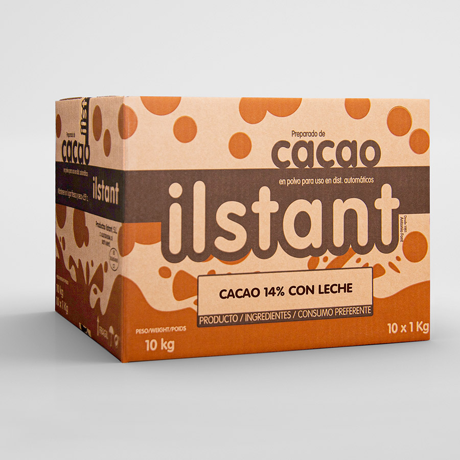 PREPARADO DE CACAO SOLUBLE – 14% CON LECHE - Ilstant